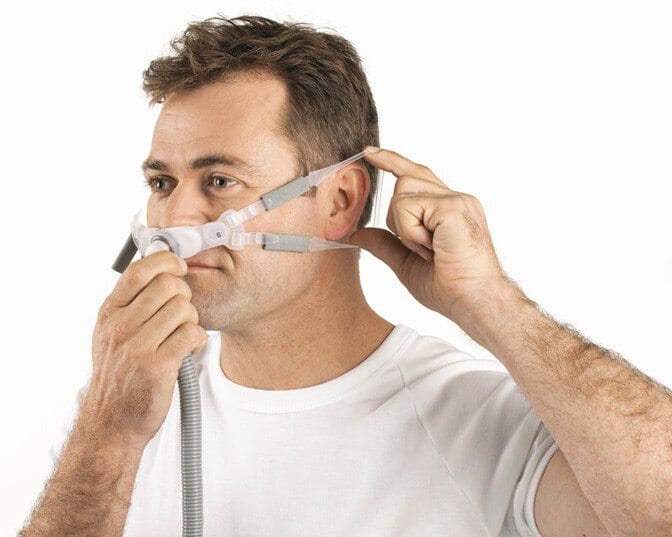 ResMed Swift™ FX Bella Gray Nasal Pillow Mask