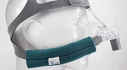 Pad a cheek for Nasal CPAP mask